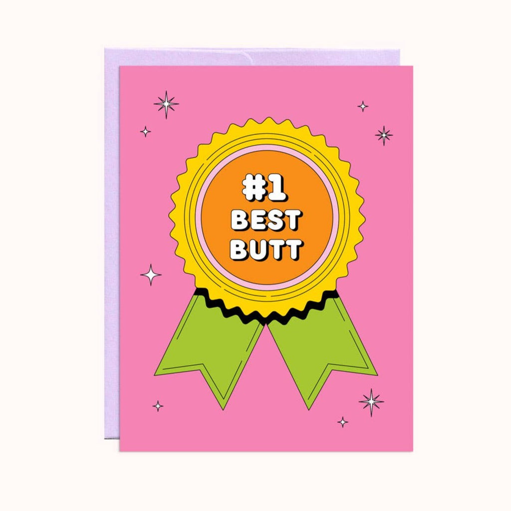 #1 Best Butt Award Card — Marrygrams