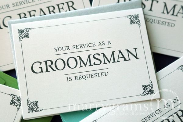 Will You Be My Groomsman — Marrygrams
