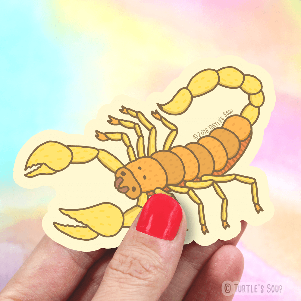Scorpion Vinyl Sticker — Marrygrams
